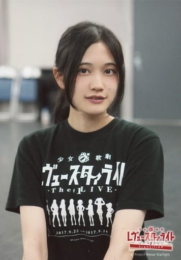 Moeka Koizumi / Upper-body, Costume Black, Both Hands Under, Plain ...