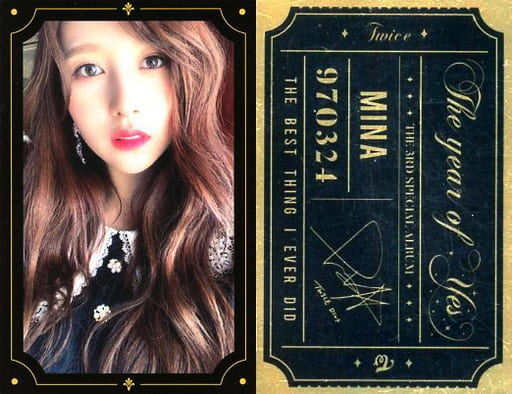 Collection Card (Female) / CD 「 The year of Yes 」 included special ...