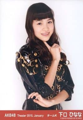 Official photo (AKB48, SKE48) / idol / AKB48 Hinana Shimoguchi / Upper Body / Right Hand Index ...