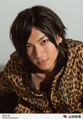 Official photo (male) / actor D2 / Yuki Yamada / Bust Up / Costume Brown Black / Body Diagonally ...