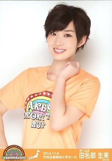 Official photo (AKB48, SKE48) / idol / AKB48 Miku Tanabe / Upper Body ...