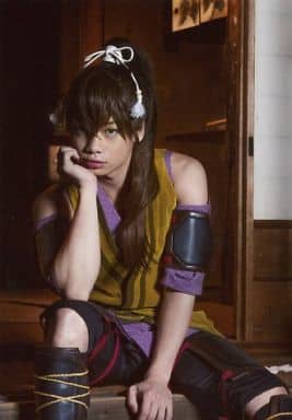 Official photo (male) / actor Junya Ikeda (Todo Heisuke) / Kneecap ...