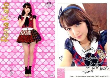 Idol (AKB48, SKE48) / AKB48 official Treasure CARD Rena Kato / Regular ...