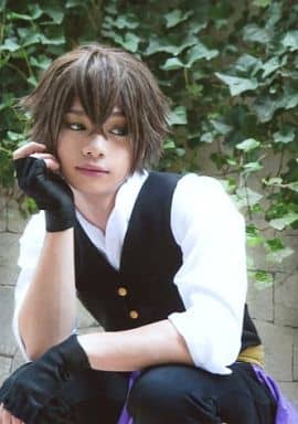 Junya Ikeda (Todo Heisuke) / Upper Body / Costume Black / White / Right ...