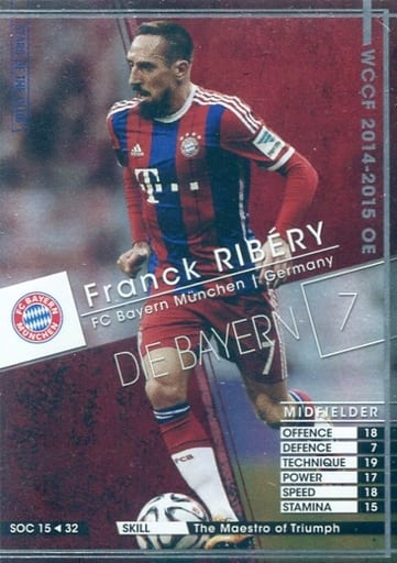 WCCF/MF/STARS OF THE CLUB/2014-2015 OE SOC 15 [STARS OF THE CLUB] : [No code guarantee] Franck ...