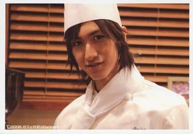 Hiroki Aiba (Hibiki Shibata) / Horizontal type, Bust up, Cook's costume, To the right, Character ...