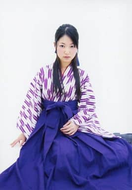 Nana Inoue / Knee-high, Front, Costume, Wafuku, White, Purple ...