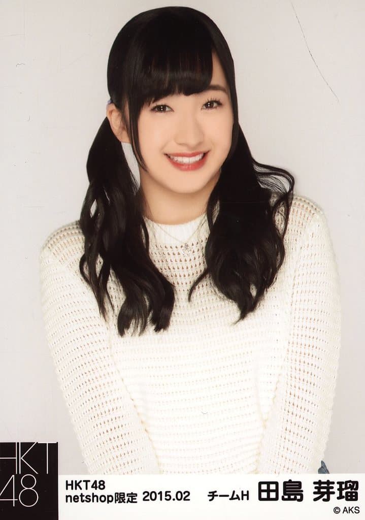 Official photo (AKB48, SKE48) / idol / HKT48 Meru Tashima / Upper body ...