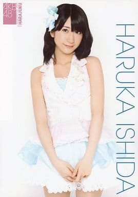 Haruka Ishida / AKB48 official shop (Harajyuku) limited A4 size Official photo poster 27th ...