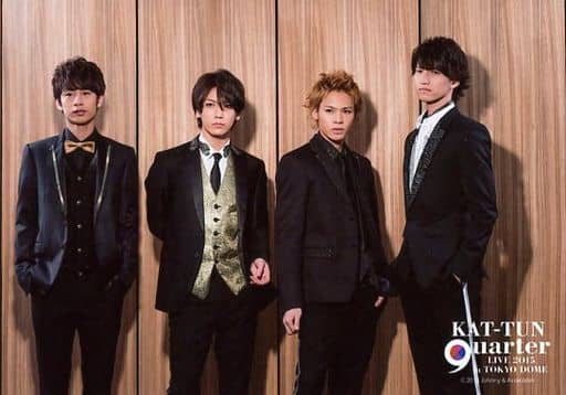 Official photo (Johnny's) / idol / KAT-TUN "KAT TUN LIVE 2015 quarter in TOKYO DOME" Original ...