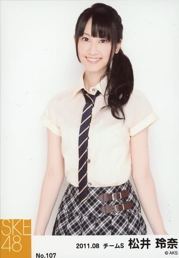 Official photo (AKB48, SKE48) / idol / SKE48 No. 107 : Rena Matsui / "2011.08" / SKE48 Rena ...