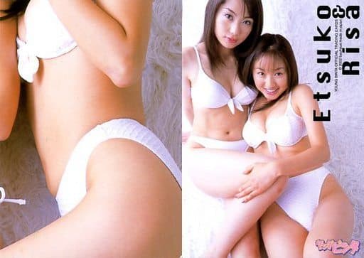 Risa Igarashi / Etsuko Yawata / Puzzle Cards (9/9) / Magazines 「 Young Binta 」 OFFICIAL TRADING ...