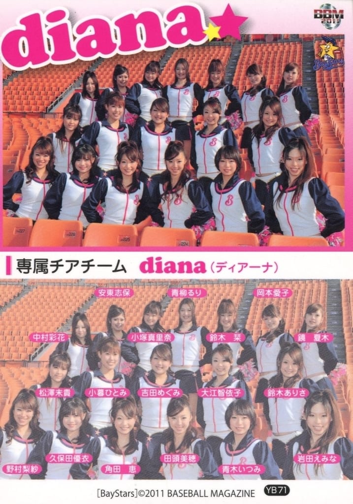 駿河屋 - YB71[レギュラーカード]：diana（BBM）