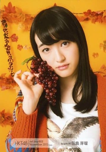 Official photo (AKB48, SKE48) / idol / HKT48 Meru Tashima / upper body ...