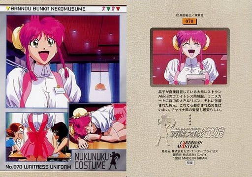 Anime Torayca / ヌクヌクコスチュームカード / Card Das Masters ALL PURPOSE CULTURAL ...