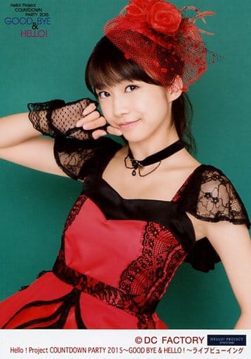 Morning Musume' 15 / Maria Makino / Upper Body / Costume Red and Black ...