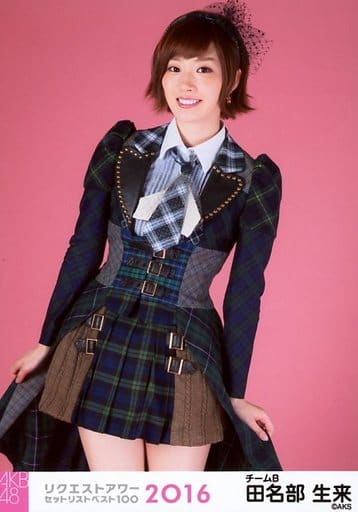 Official photo (AKB48, SKE48) / idol / AKB48 Miku Tanabe / Above the ...