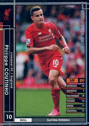 WCCF/MF / Regular Card / 2015-2016 040 [regular card] : Philippe Coutinho | Toy Hobby | Suruga ...