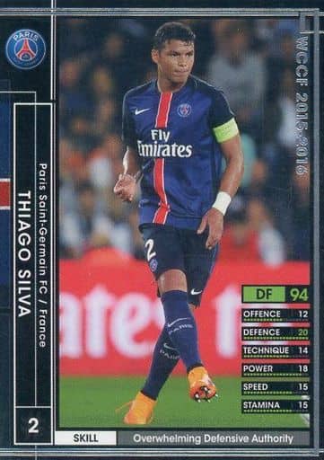 WCCF/DF / Regular Card / 2015-2016 085 [Regular Card] : Thiago Silva | Toy Hobby | Suruga-ya.com