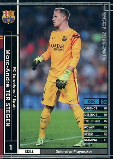 WCCF/GK / Regular Card / 2015-2016 241 [regular card] : DM = Andre Thea シュテーゲン | Toy Hobby ...