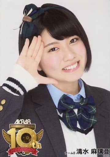 Maria Shimizu / AKB48 10 th Anniversary Random Official photo 10 th ...