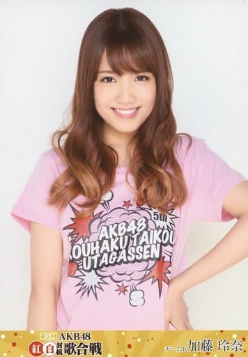 Official photo (AKB48, SKE48) / idol / AKB48 Rena Kato / Upper Body / 「 5 th AKB48 Kohaku Taika ...