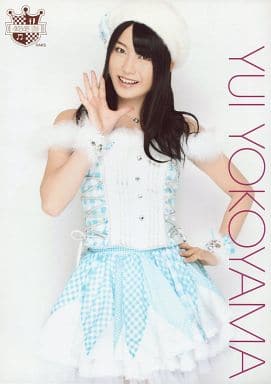 Yui Yokoyama / AKB48 Cafe & SHOP limited A4 size Official photo poster ...