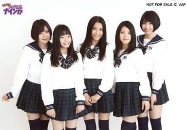 9 nine / Group (5 people) / Horizontal, Knee-Up, White Uniform, Both ...