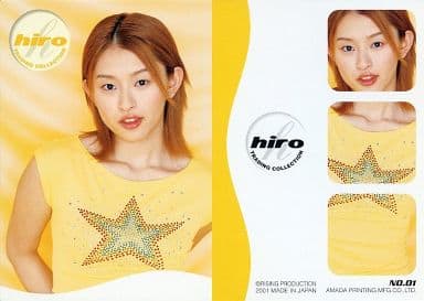 Collection Card (Female) / hiro Trading Colection NO. 01 : Hiroko ...
