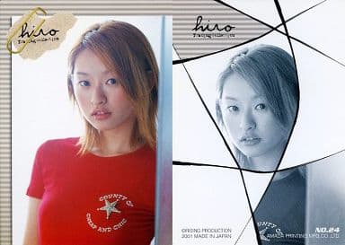 Collection Card (Female) / hiro Trading Colection NO. 24 : Hiroko ...