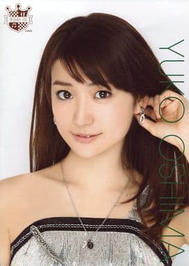 Official photo (AKB48, SKE48) / idol / AKB48 Yuko Oshima / Bust Up / Costume Grey / Left Hand ...