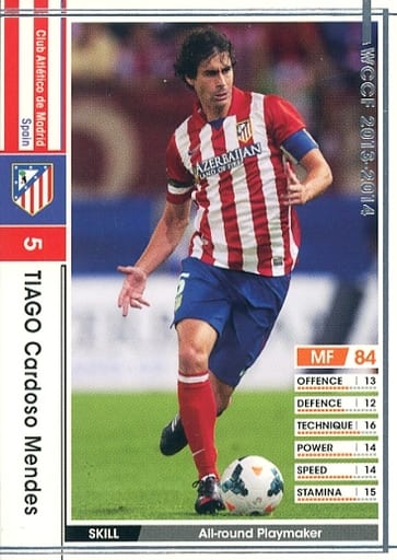 駿河屋 - 221/385[レギュラーカード]：チアゴ（WCCF）