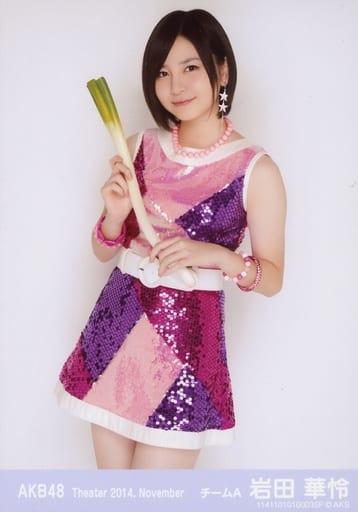 Official photo (AKB48, SKE48) / idol / AKB48 Karen Iwata / Rare / Common Cut / White Leek ...