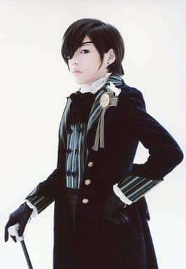 Fukusaki Nayu et al. (Ciel Phantomhive) / Above the Knee, Left Hand Waist, Right Hand Stick, Eye ...