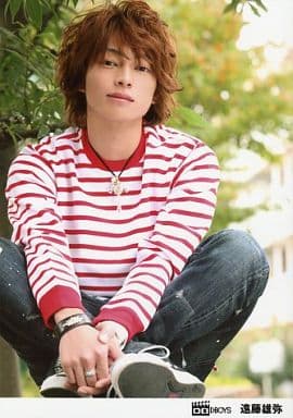 Official photo (male) / actor D-BOYS / Yuya Endo / Whole body / Costume ...