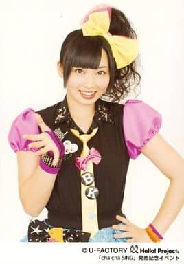 Berryz Kobo / Maasa Sudo / upper body body / Costume Black / Left Hand ...