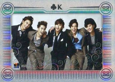 駿河屋 - SS501.029 ： 集合(5人)/ホイル仕様/銀箔押し/SS501トレーディングカード destination（男性 ...