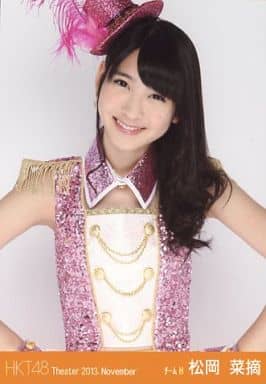 Official photo (AKB48, SKE48) / idol / HKT48 Natsumi Matsuoka / Upper-Body Hand-Back Hip ...