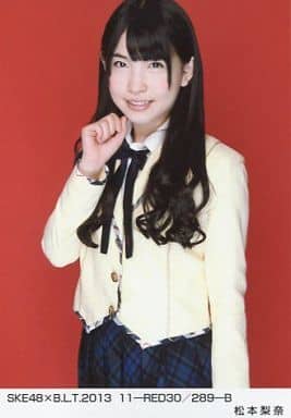Official photo (AKB48, SKE48) / idol / SKE48 Rina Matsumoto / SKE48 x B. L. T. 2013 11-RED30/289 ...