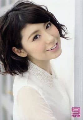 Official photo (female) / idol / 9 nine 9 nine / Uki Satake / Bust Up / Costume White / Right ...