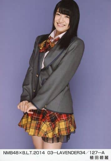 Official photo (AKB48, SKE48) / idol / NMB48 Hekirei Ueda / NMB48 × B. L. T. 2014 03-LAVENDER34 ...