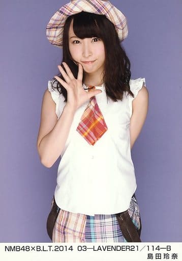 Official photo (AKB48, SKE48) / idol / NMB48 Rena Shimada / NMB48 x B. L. T. 2014 03-LAVENDER21 ...