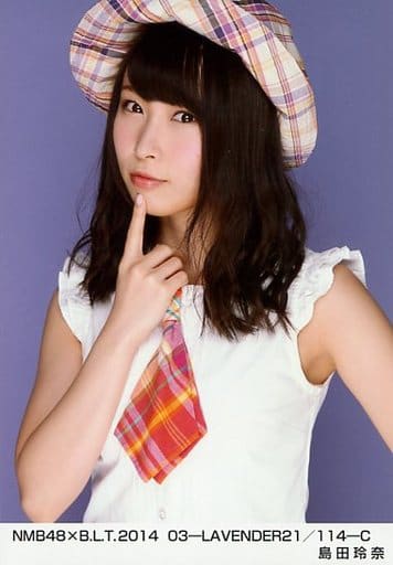Official photo (AKB48, SKE48) / idol / NMB48 Rena Shimada / NMB48 x B. L. T. 2014 03-LAVENDER21 ...