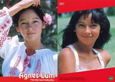 057 : Agnes Lum / Regular Card / 70's IDOL CARD COLLECTION AGNES LUM ...