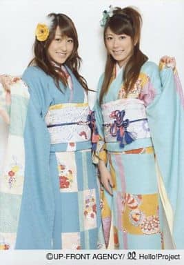 Hello! Project / Ayaka / Mai Satoda / Hizakami / Ayaka Kimonos Blue ...