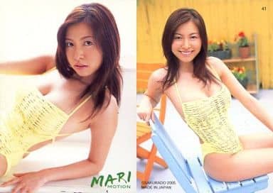 Collection Card (Female) / Mari Official Card Collection Motion 41 : Mari (Mari Shimomura ...