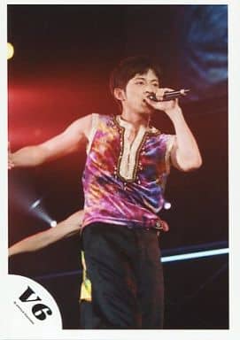 V6 / Jun' ichi Okada / Live Photo / Above the Knee / Costume Pink ...