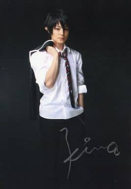 Official photo (male) / actor Ryo Kimura (Rin OKUMURA) / Print with signature / DVD "LIVE ACT ...