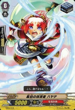 駿河屋 - TD09/016[TD]：風伯の抹消者 ハヤテ（ヴァンガード）