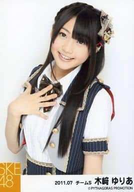 Official photo (AKB48, SKE48) / idol / SKE48 Yuria Kizaki / Upper-Body Right-Hand Par / "2011.07 ...